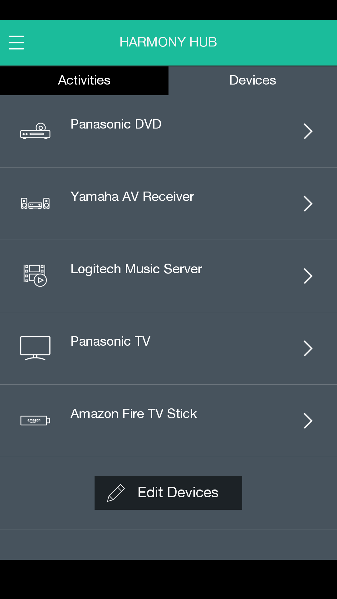 Integrating the Logitech Harmony Smart Control and Google Home – Noel ...